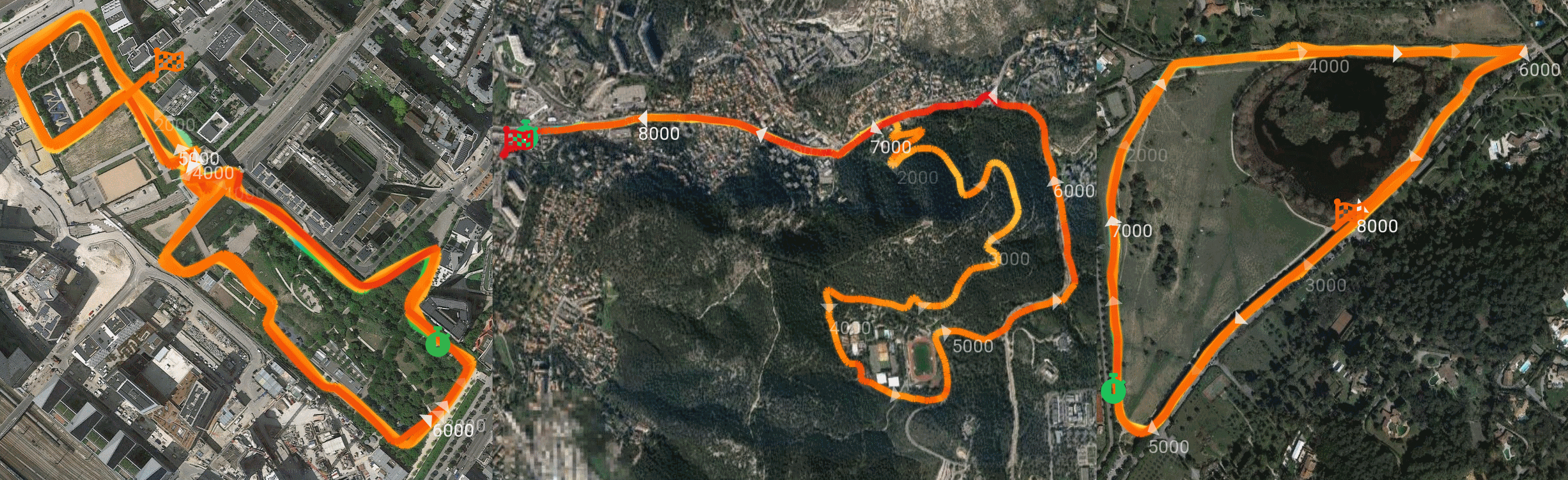 The Run Away! app: Drawing gradient lines on top of Maps with SkiaSharp